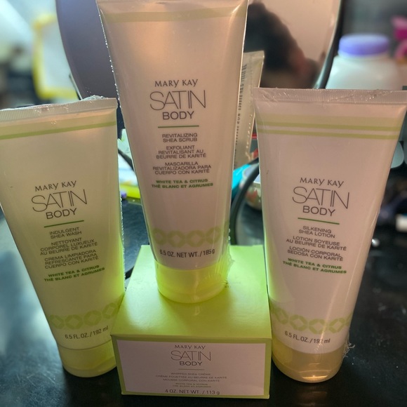 Mary Kay | Skincare | Brand New Mary Kay Satin Body Set Includes 4 ...